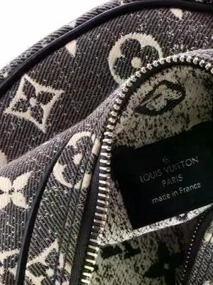 LOUIS VUITTON Loop Handbag Monogram Jacquard Denim Hobo Bag