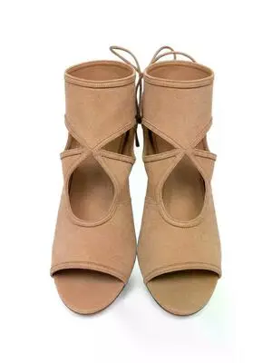 AQUAZZURA Sexy Thing Cutout Sandals
