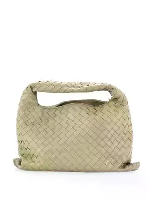 Bottega Veneta Hop Intrecciato Leather Small Hobo Bag