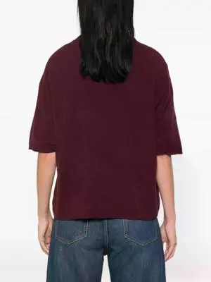 Soft Goat Trimmed T-shirts For Women