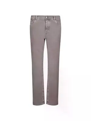 Brunello Cucinelli Straight-leg Jeans - Grey
