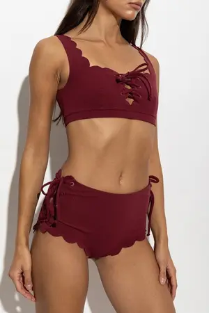 Marysia Bottom Of "palm Springs Tie Bottom" Swimsuit