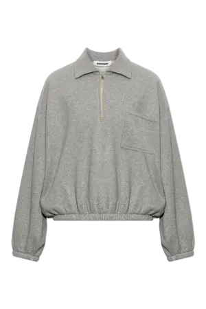 DARKPARK Oversized Cotton Polo ‘alva - Grey