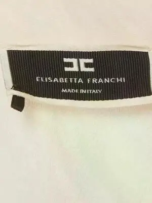 Elisabetta Franchi Embellished-pocket Crepe Jumpsuit