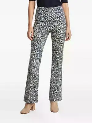 Elisabetta Franchi Monogram Jersey Trousers