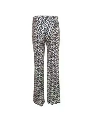 Elisabetta Franchi Monogram Jersey Trousers
