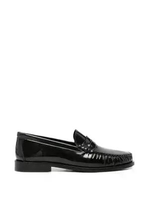 AeydĒ Patent Leather Loafers - Black