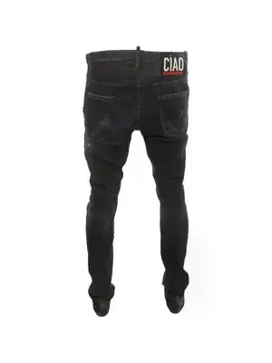 Dsquared2 Super Twinky Distressed Jeans - Black