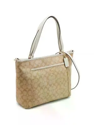 COACH Gallery Signature Tote Bag - Neutrals