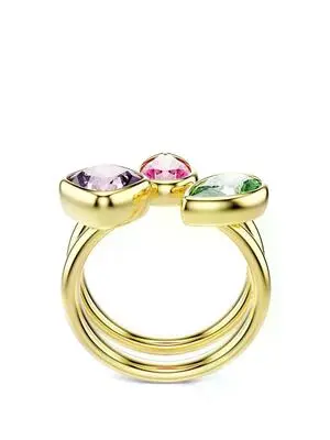 SWAROVSKI Imber Crystal-embellished Stacked-effect Rings - Gold