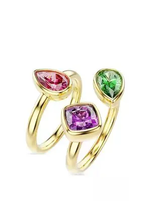 SWAROVSKI Imber Crystal-embellished Stacked-effect Rings