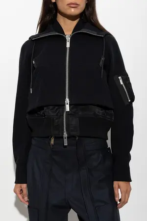 Sacai Jacket Made Of Mixed Materials
