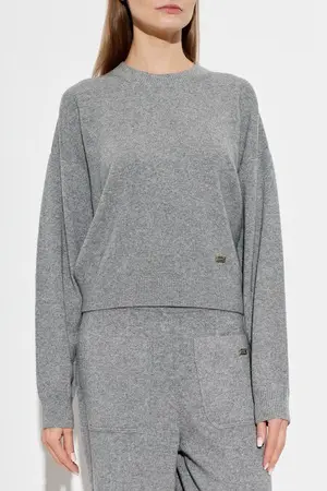 Victoria Beckham Wool Sweater With A Crew Neckline