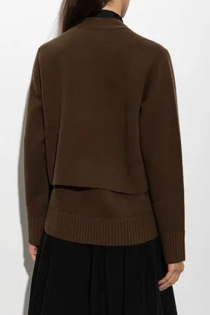 Sacai Cardigan Made From Combined Materials