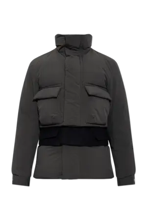 Sacai Insulated Jacket With Stand-up Collar