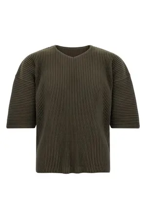 Issey Miyake V Neck T-shirts For Men