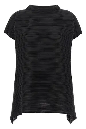 Issey Miyake Paper Bounce' Blouse - Black