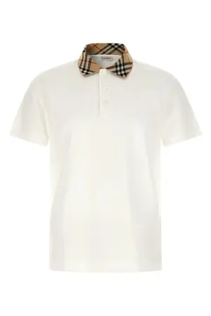 Burberry Evan' Polo Shirt - White