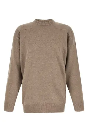 JIL SANDER Mélange Wool Sweater - Beige