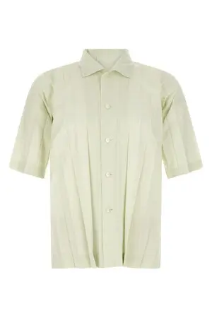 Issey Miyake Edge' Shirt - Green