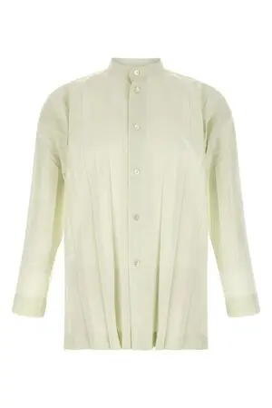 Issey Miyake Edge' Shirt - Green