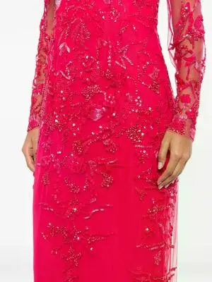 Zuhair Murad Lace-embellished Fishtail Gown