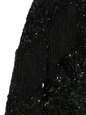 Zuhair Murad Beaded Fringed Jacket