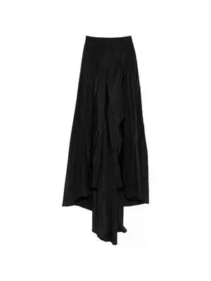 Naeem Khan Silk Overskirt Trousers