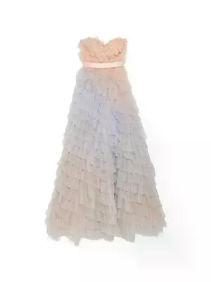 Viktor & Rolf Ruffled Ombré Gown