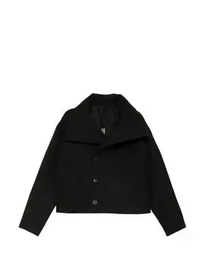 Rick Owens Biker Jumbo Stooges Jacket - Black