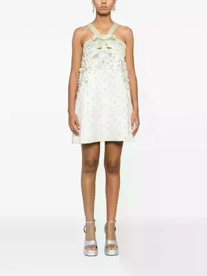 Viktor & Rolf Flower-embellished A-line Dress