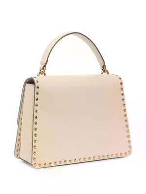 Pinko Love Birds Stud-embellished Tote Bag
