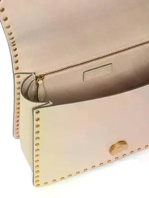 Pinko Love Birds Stud-embellished Tote Bag