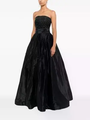 Naeem Khan Taffeta Ball Skirt