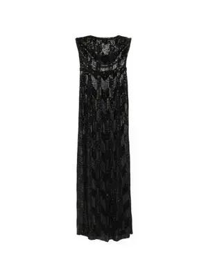 Jenny Packham Sequin-embellished Evening Gown