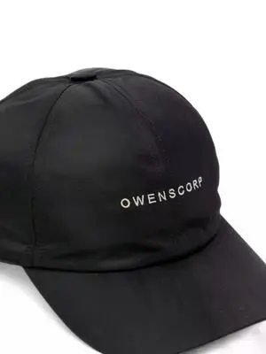 Rick Owens Owenscorp Embroidered Baseball Cap