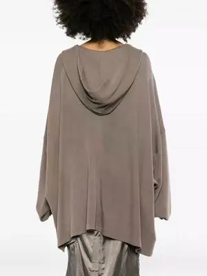 Rick Owens Long-sleeve Kaftan Hoodie