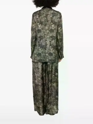 UMA WANG Khloe Floral Print Blazer