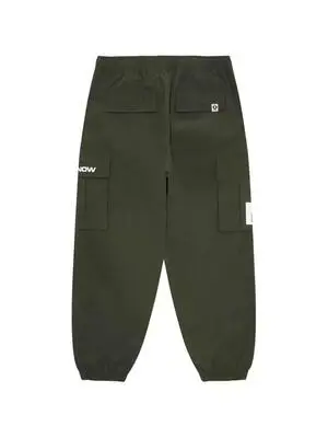 AAPE BY *A BATHING APE Logo-print Tapered Cargo Track Pants