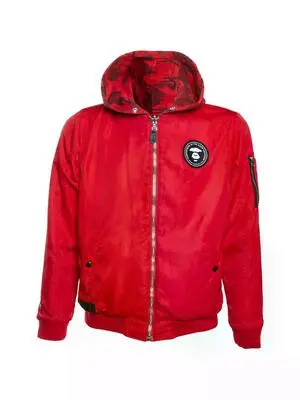 A BATHING APE Camouflage-print Reversible Jacket