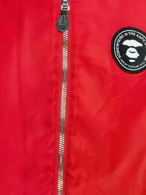 A BATHING APE Camouflage-print Reversible Jacket