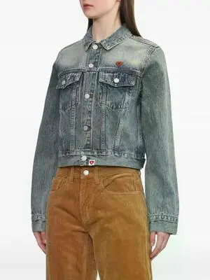 APEE™ BY *A BATHING APE® Logo-embossed Denim Jacket