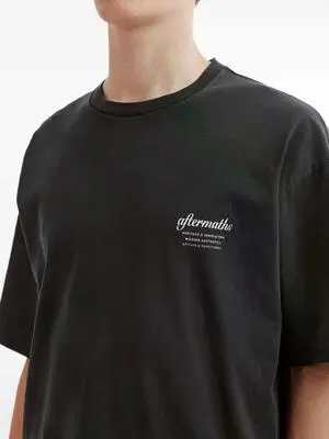 AFTERMATHS Logo-print Cotton T-shirt