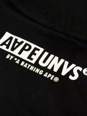 AAPE BY *A BATHING APE Aapeunvs Logo-print Cotton T-shirt