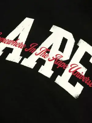 AAPE BY *A BATHING APE Aapeunvs Logo-print Cotton T-shirt