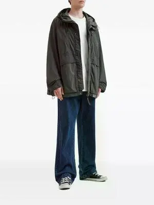AFTERMATHS Hooded Windbreaker Jacket