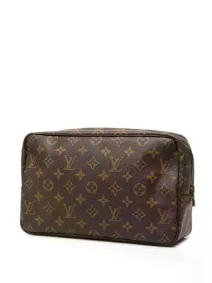 LOUIS VUITTON Monogram Trousse Toilette 28 Clutch Bag