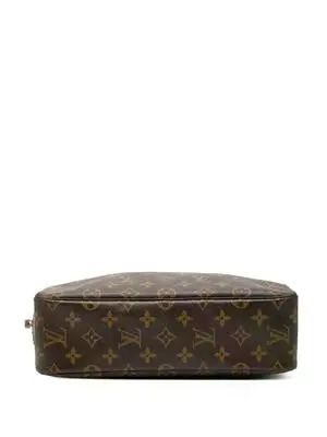 LOUIS VUITTON Monogram Trousse Toilette 28 Clutch Bag