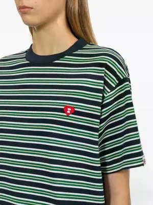 APEE™ BY *A BATHING APE® Apee™ A Bathing Ape® Striped Heart Patch T-shirt