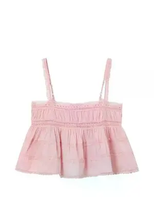 Free People Lace-trim Tiered Camisole Top